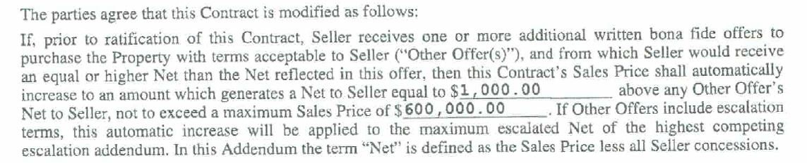 Home Building FAQs What Is An Escalation Clause NDI